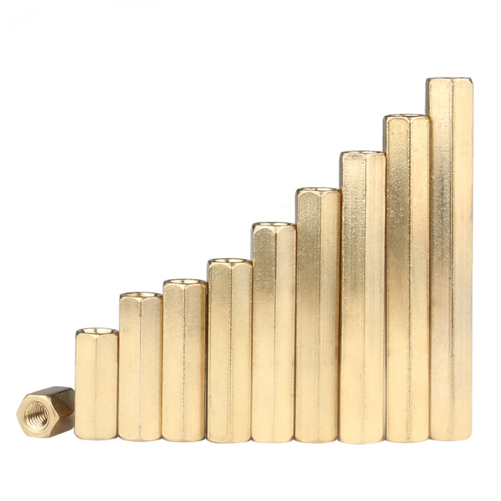 M3-M4 brass double head isolation column, nut column, support column ...