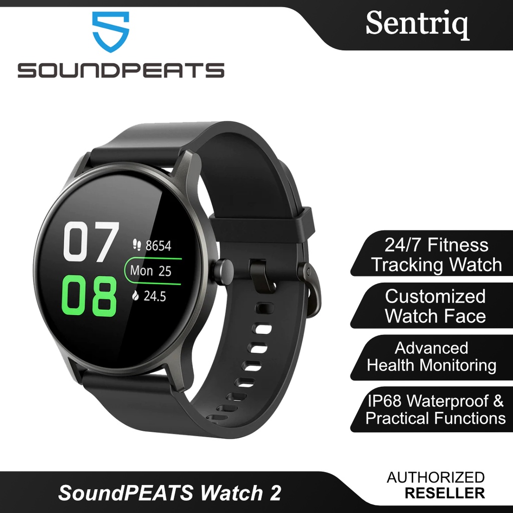 SoundPEATS Watch 1 Smart Fitness Tracker / Sports Watch / Bluetooth ...