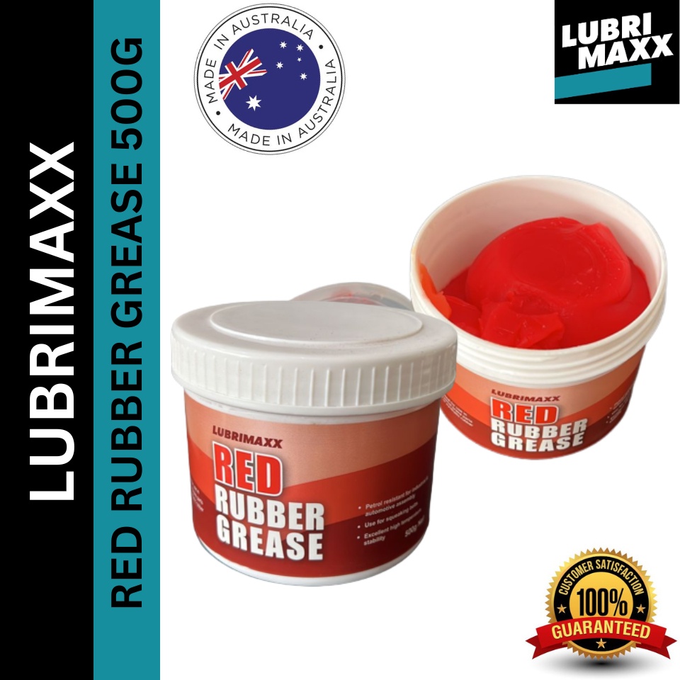 【MADE IN AUSTRALIA】LUBRIMAXX RED RUBBER GREASE 500G | Shopee Malaysia