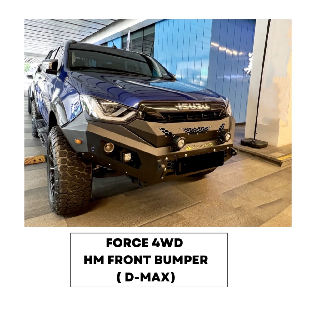 Force 4WD HM Front Bumper For Isuzu D Max 2020-on | Shopee Malaysia