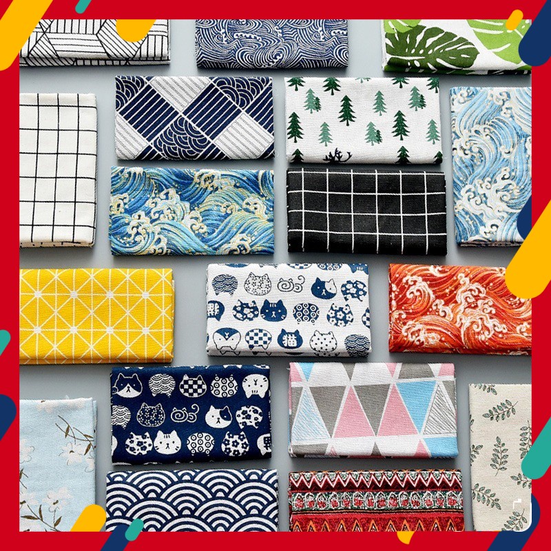 Kain Craft Linen Cotton Linen Fabric Craft Beg DIY Tablecloth ...