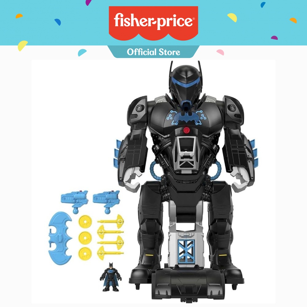 Imaginext Fisher Price DC Super Friends Transforming Batman Bat Tech ...