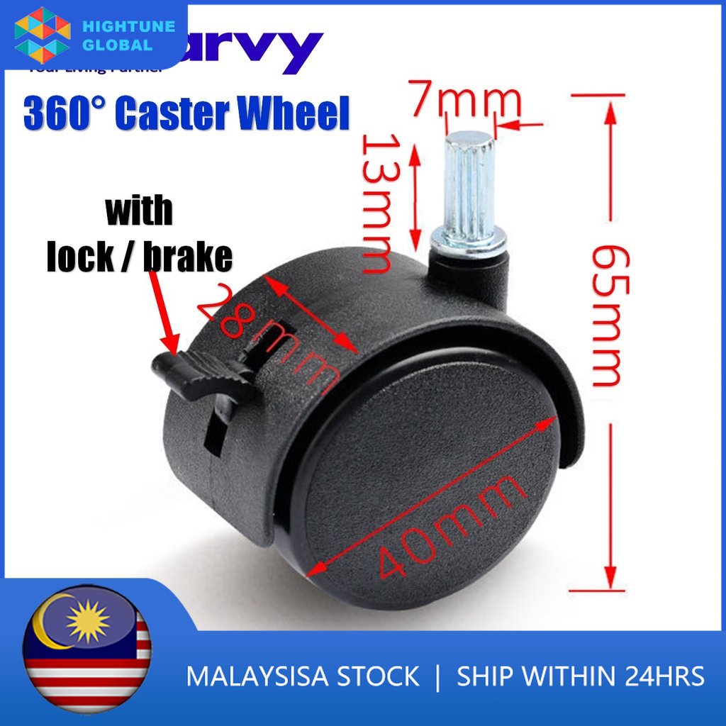 Lifting Table Wheel Furniture Chair Caster Swivel Castor Cloth Hanger ...