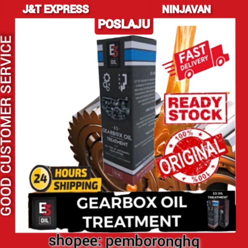 E3 GEARBOX OIL TREATMENT Penyelesaian Masalah Gearbox Kereta Auto Cvt ATT Transmission Oil ORI ...