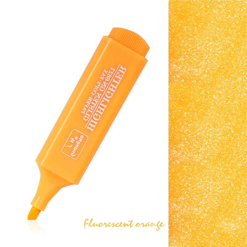 8 Colors Glitter Highlighter Pen Fine Flash Markers Guangna Art ...