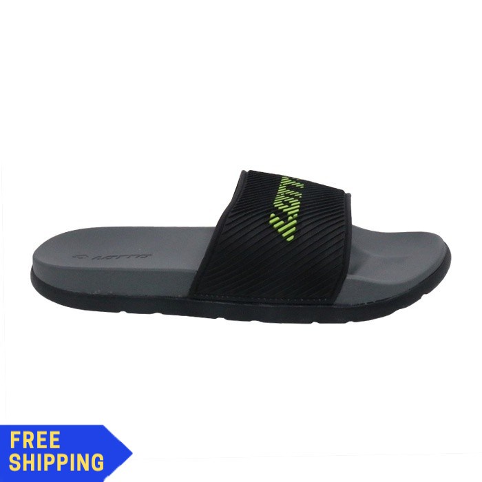 Lotto Men's LATEX Slipper NASA Grey YR11106-21 | Shopee Malaysia