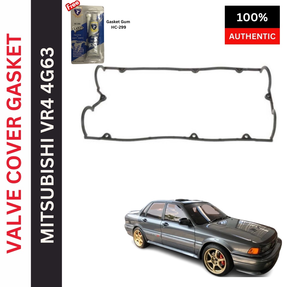 (JAPAN QUALITY) NARA VALVE COVER GASKET FOR MITSUBISHI VR4 4G63 ...