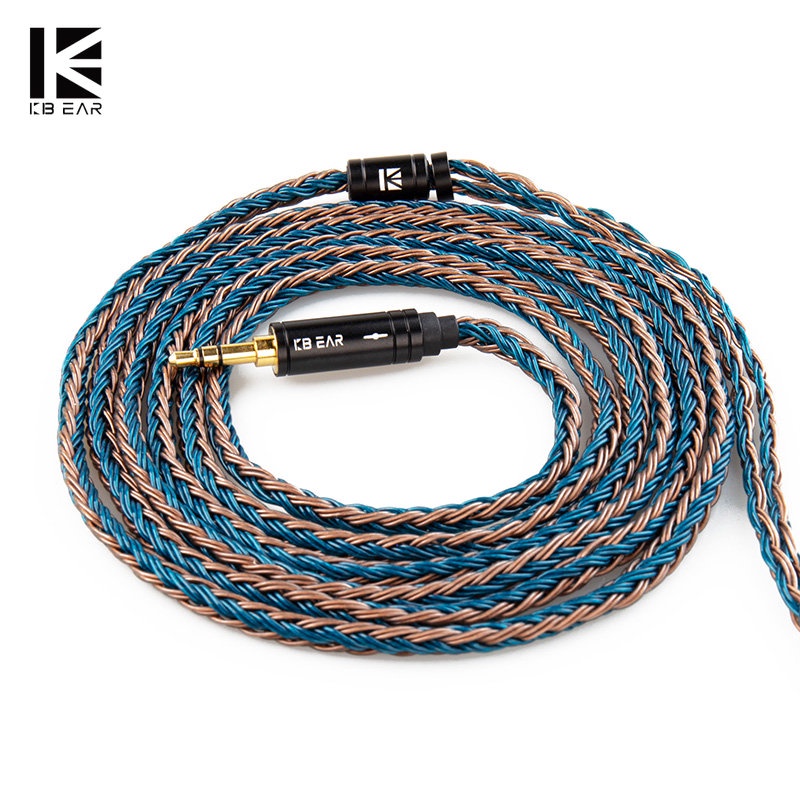 KBEAR ST16 Plus Crystal 16 Cores Upgrade Cable 2M Long 5N Single Copper ...