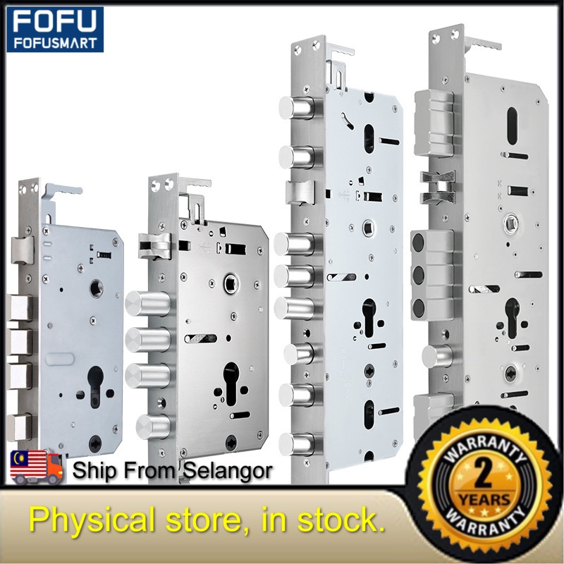 Metal Stainless Steel Electronic Lock Body 6068 Fingerprint Lock ...