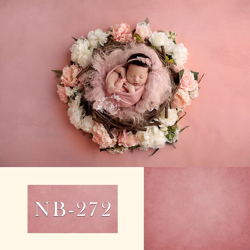 Background Newborn Backdrops Pink Solid Color Texture Wall Birthday ...