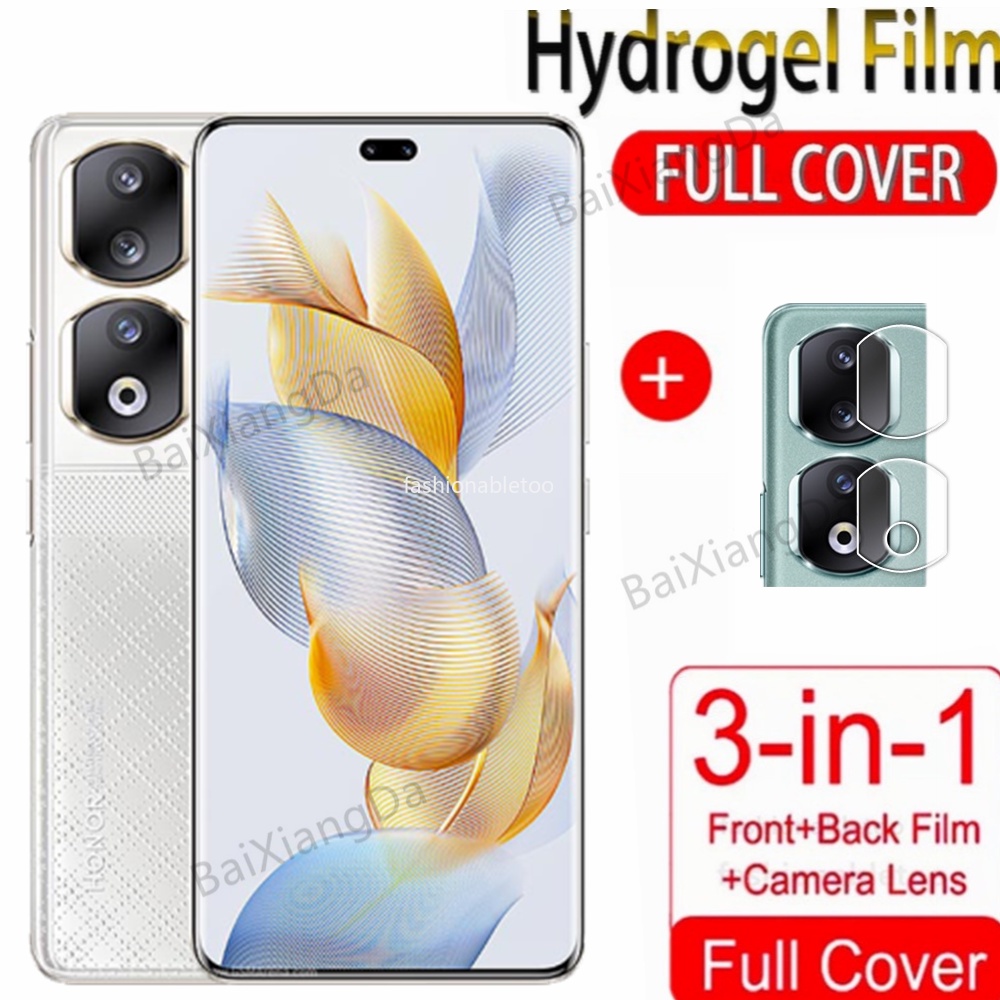 3 in 1 Hydrogel For Huawei Honor 90 pro Lite 90pro 90lite Honor90 pro Honor90pro Honor90lite ...