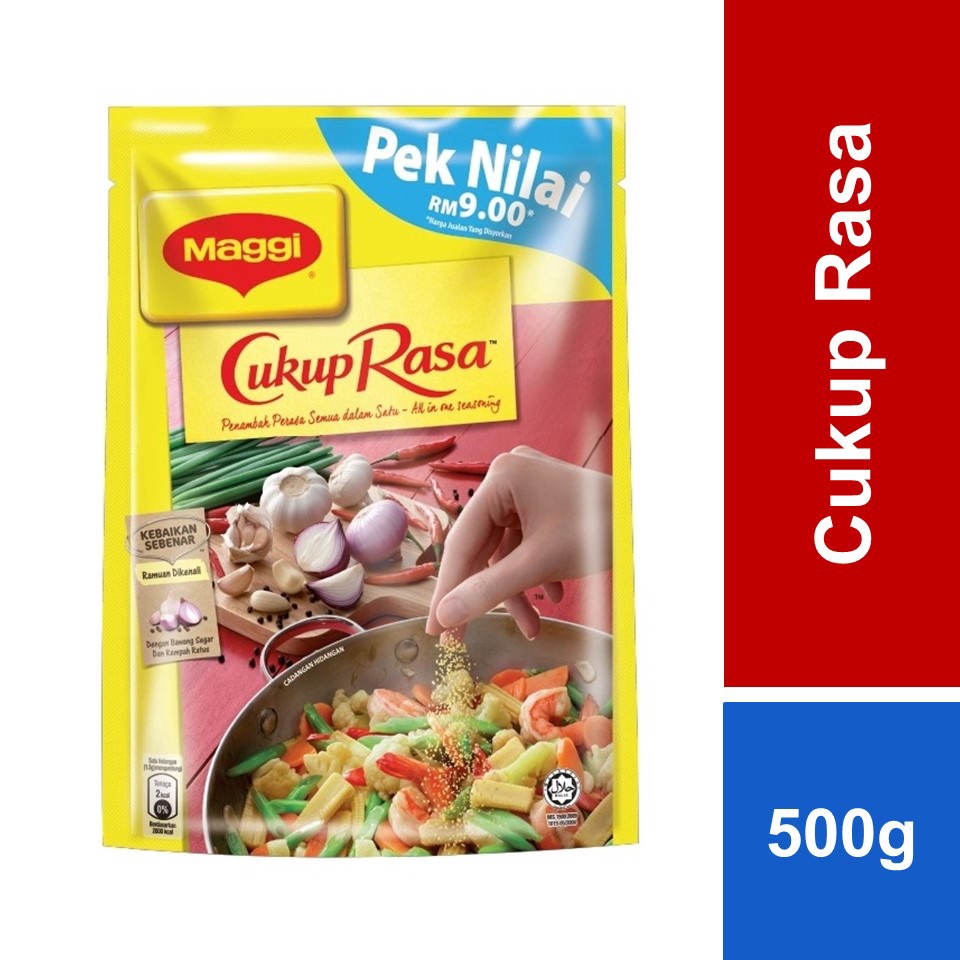 Maggi Cukup Rasa All-in-One Seasoning 500g | Shopee Malaysia