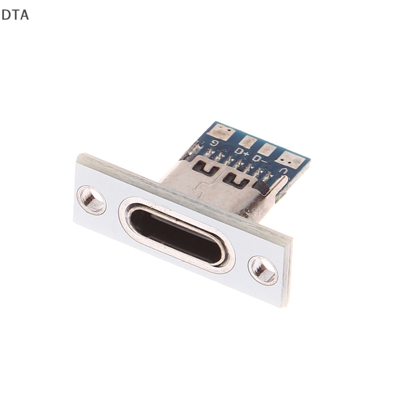 DTA USB Jack Type-C 2Pin 2P 4P Waterproof Strip Line Of Solder Joint ...