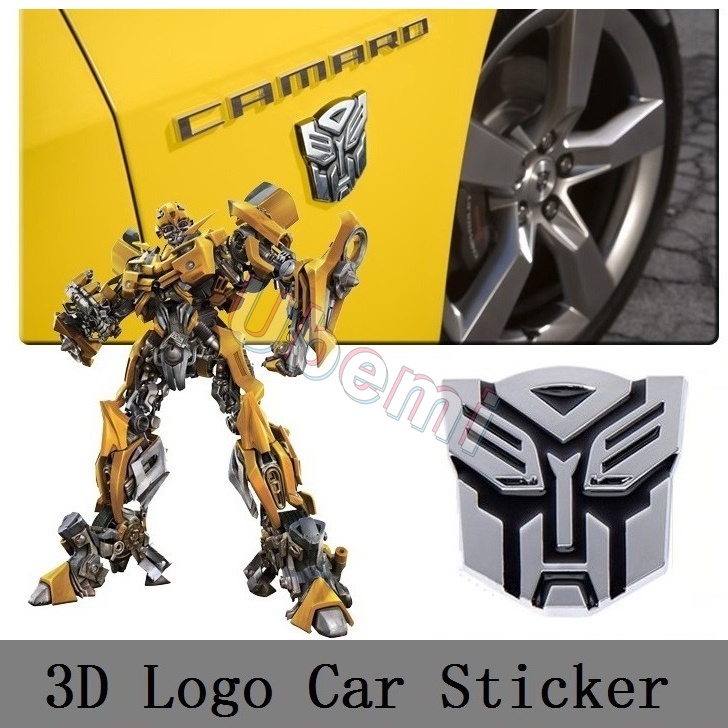 1 x Metal Autobot Transformers Emblem Badge Graphics Decal Car Emblem ...
