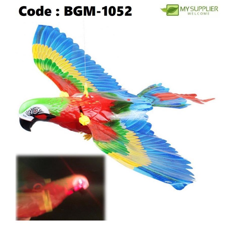 BGM-1052 Electric Suspension Wire Fake Flying Bird With Light and Music ...
