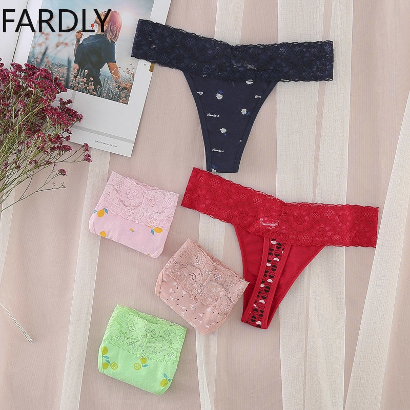 Fardly Sexy Underwear Ladies Cotton Panties For Women Cotton Ladies