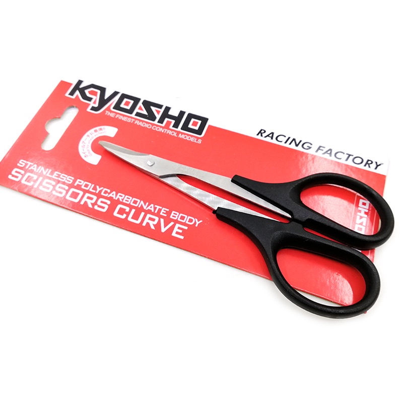 Kyosho KRF Stainless Polycarbonate Body Scissors Curve Tools EP 1/10 1: ...