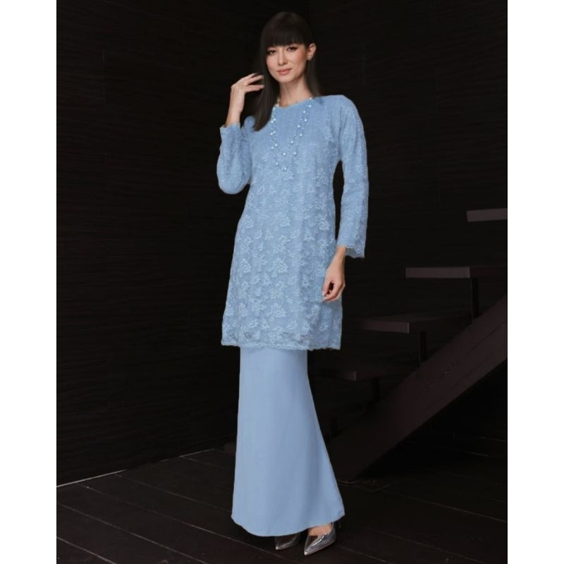 Baju Kurung Lace Baju raya Baju Muslim Baju muslimah Baju perempuan ...