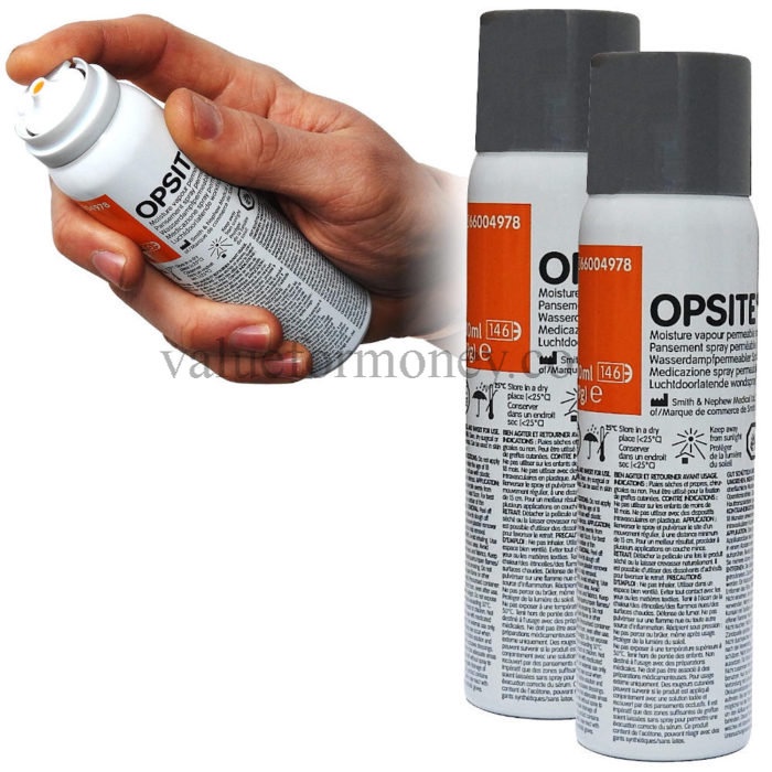 Smith & Nephew Opsite Spray Dressing 100mL 1 CAN (EXP: 10/2025 ...