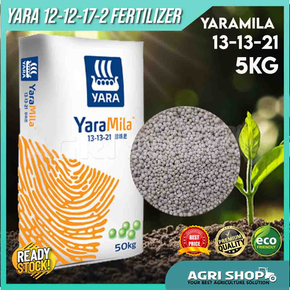 Agrishop YaraMila 13-13-21 (5KG) Baja YaraMila Compound Fertilizer Yara ...