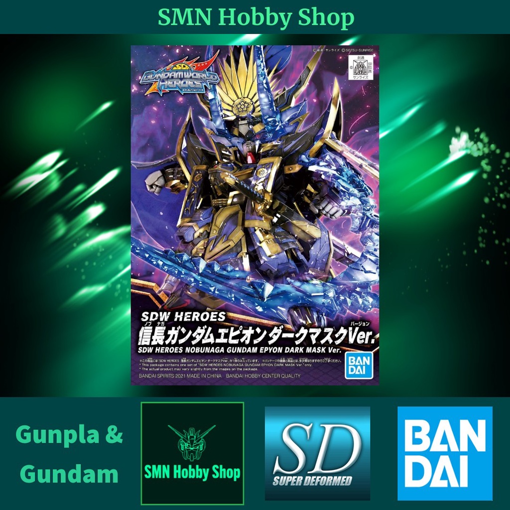 SD Super Deformed Nobunaga Gundam Epyon Dark Mask Ver 011 032 Gunpla ...