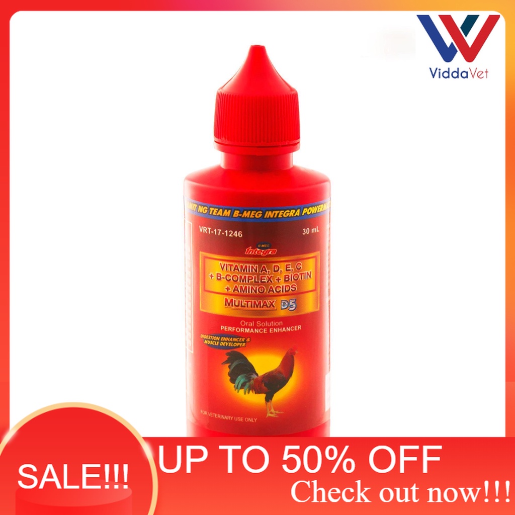 Multimax D5 (30ml) for game fowl from bmeg integra bird supplement ...