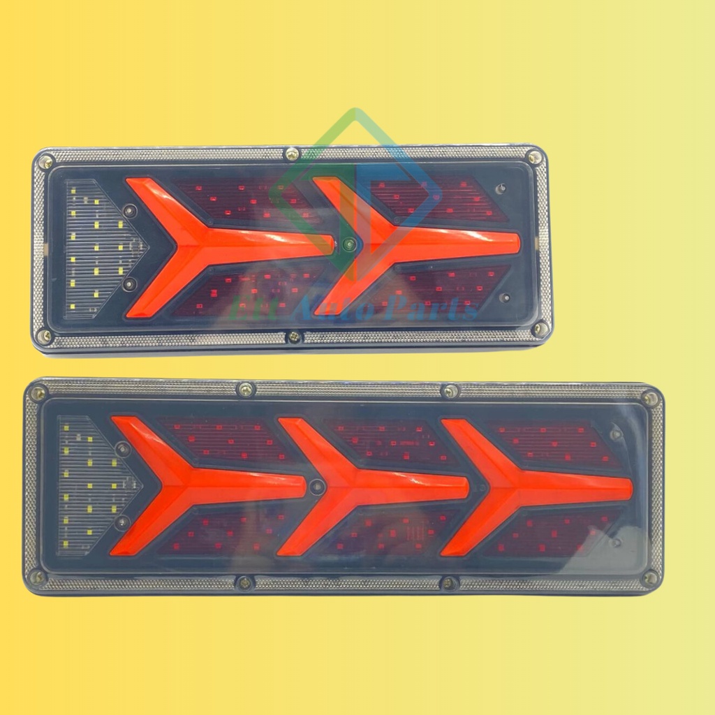 LED Rear Tail Lamp Universal Lorry Truck Rear Lamp Lori Lampu Belakang ...