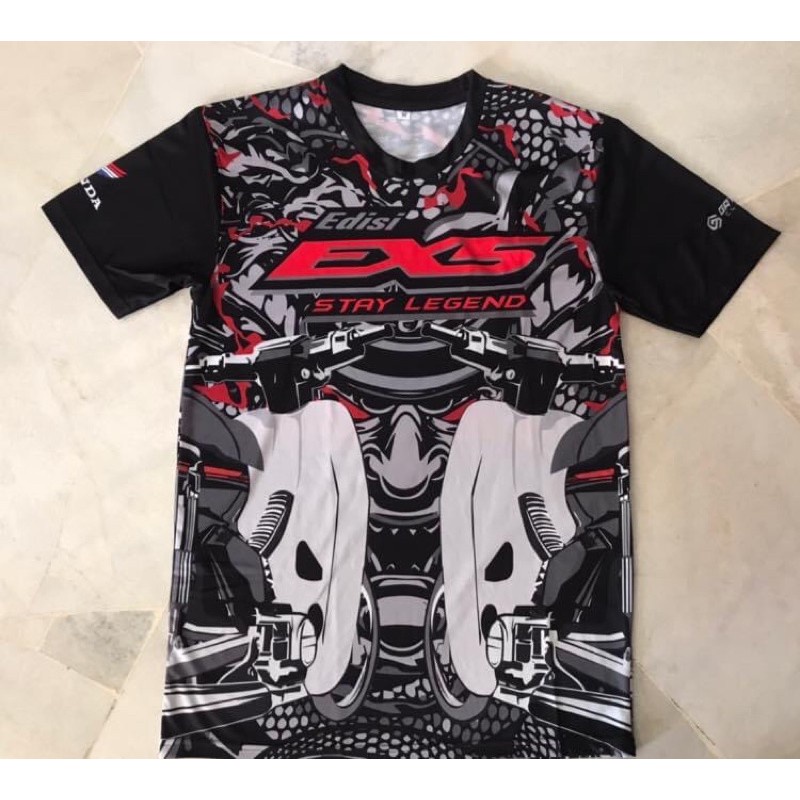 T Shirt Ex5 Vira Dream Member Baju Jersey Tshirt Motor Ex5 ‼️100% Dry ...