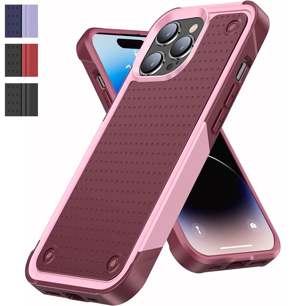 Premium Hybrid Dual Layer Shockproof Rugged Silicone Hard PC Case for ...