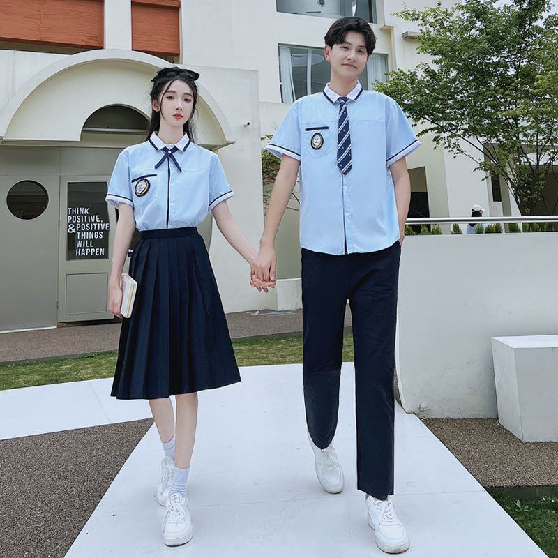 CAHAYA Summer College Style High School Student Style British Student ...