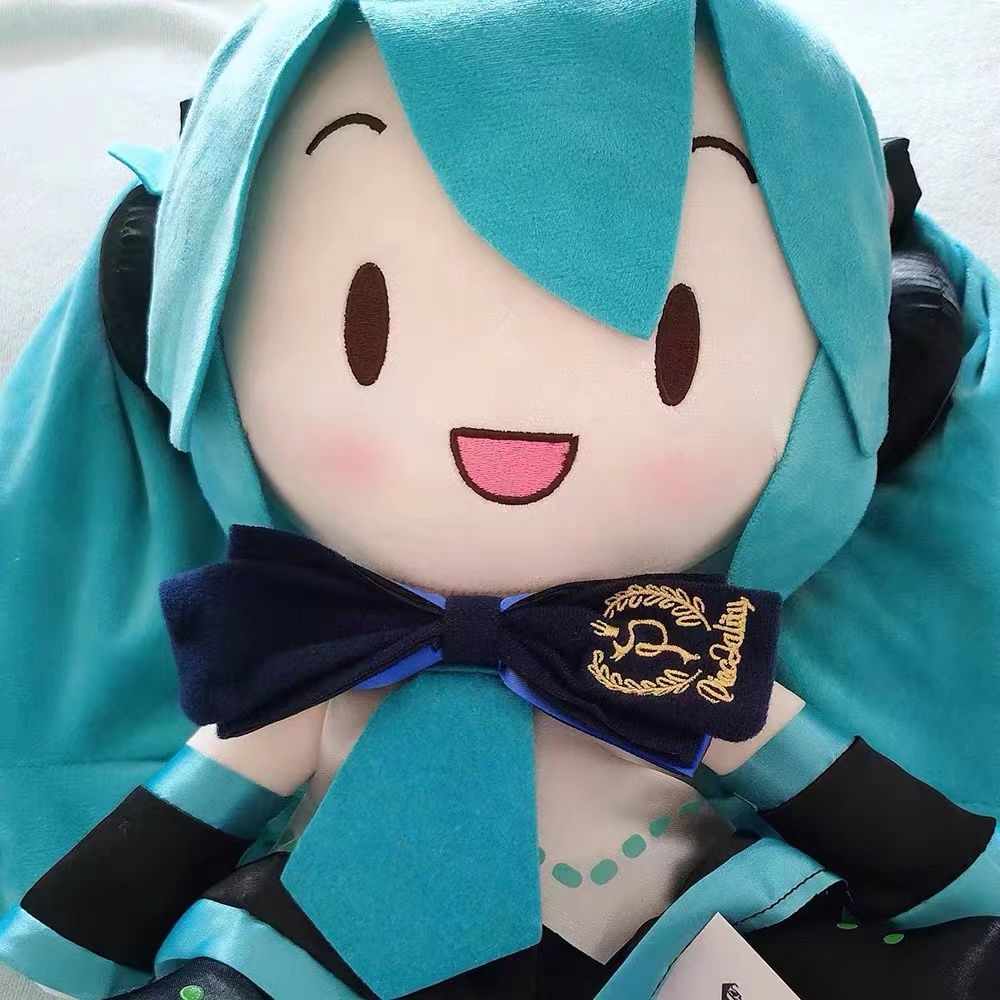 [Ready Stock] bilibili Same Style fufu Doll Hatsune miku Plush Doll Bow ...