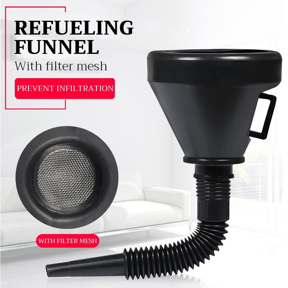 Large caliber Oil filter funnel truck motorcycle refueling funnel ...
