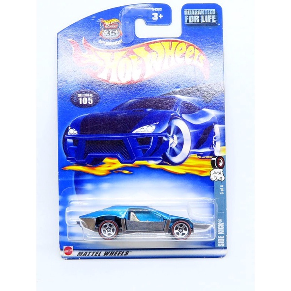 Hot Wheels Side Kick - Redline - Blue AS79 | Shopee Malaysia