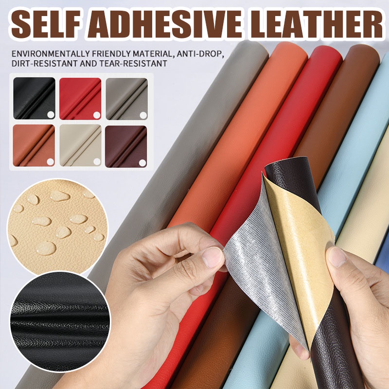 IN STOCK Leather Repair Patch PU Leather Self-Adhesive Cloth Patch ...