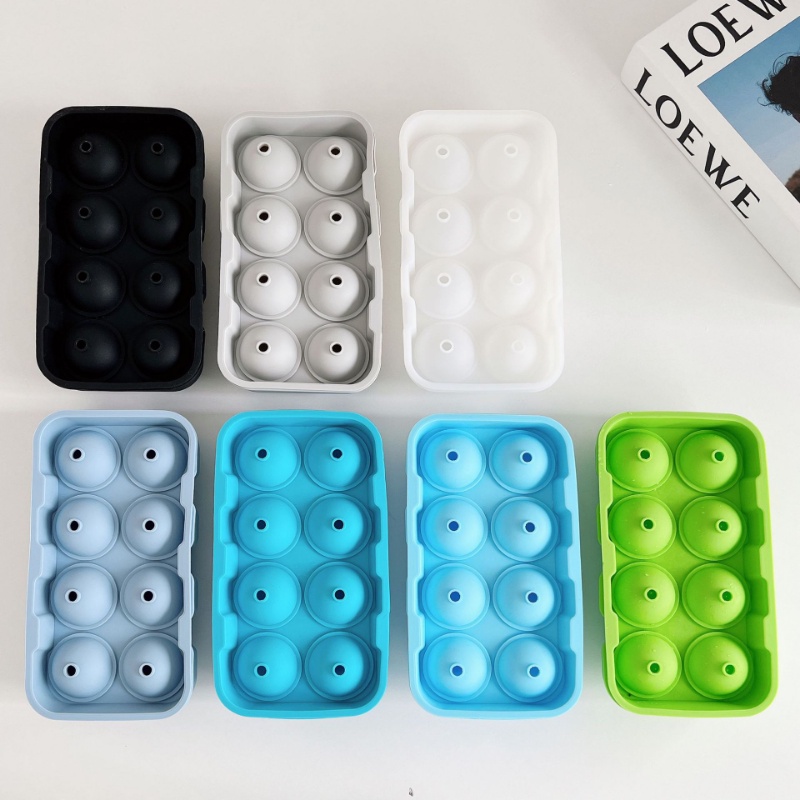 Simple Style Homemade Ice Cube Box Food Grade Silica Gel Ice Making ...