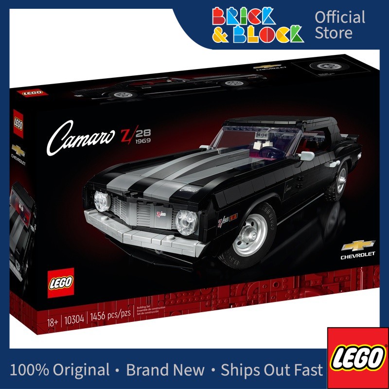 LEGO 10304 Chevrolet Camaro Z28 | LEGO ICONS | Shopee Malaysia