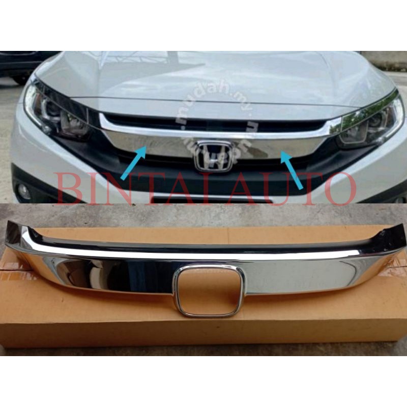 *ORIGINAL HONDA TEA CIVIC FC 2016-2019 FRONT RADIATOR GRILLE MOULDING ...