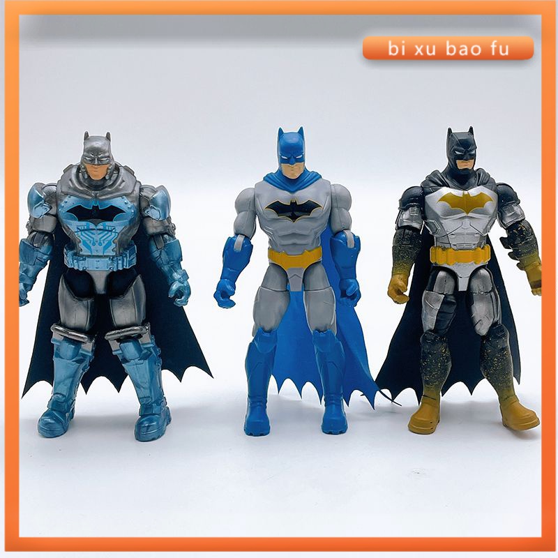 Bulk Flawed DC Marvel Batman Joint Movable 12cm Doll Model | Shopee ...