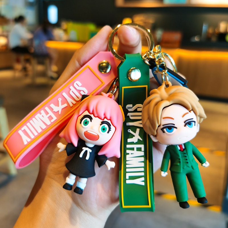 New 2022 SPY×FAMILY Loid Forger Anya Forger Yor Forger Keychain Cute ...