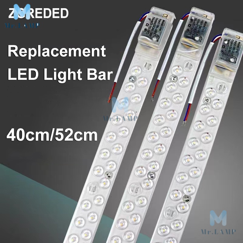 Led Module 220V Bar lamp replacement led For Ceiling Light 40cm 52cm led panel light strip ...