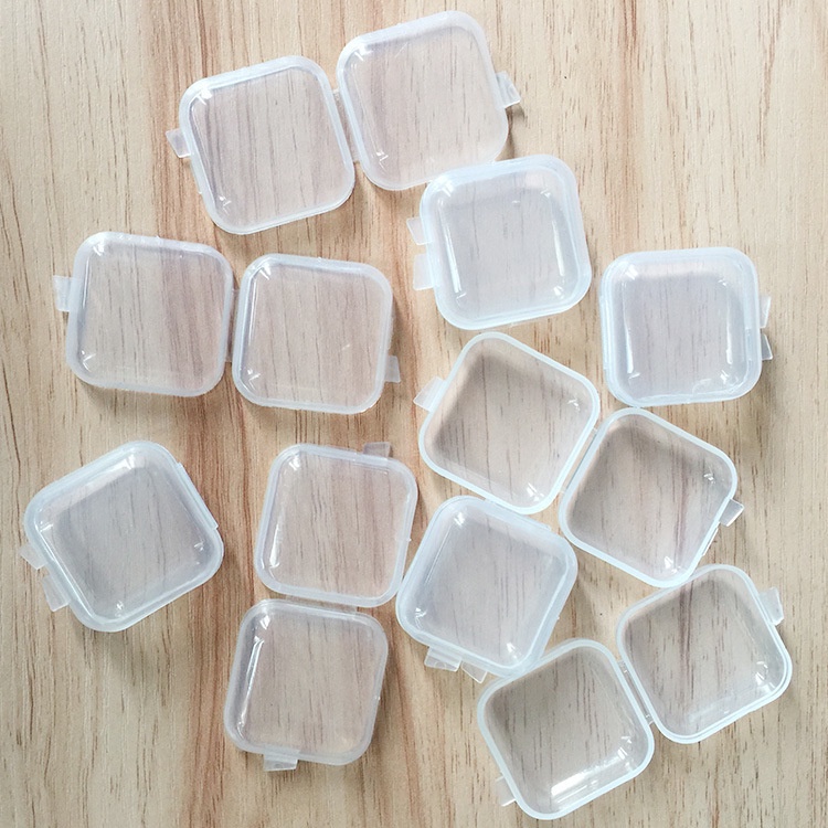 (KB2198) 1PC MINI TRANSPARENT JEWELRY STORAGE BOX PLASTIC PIN TUBE ...
