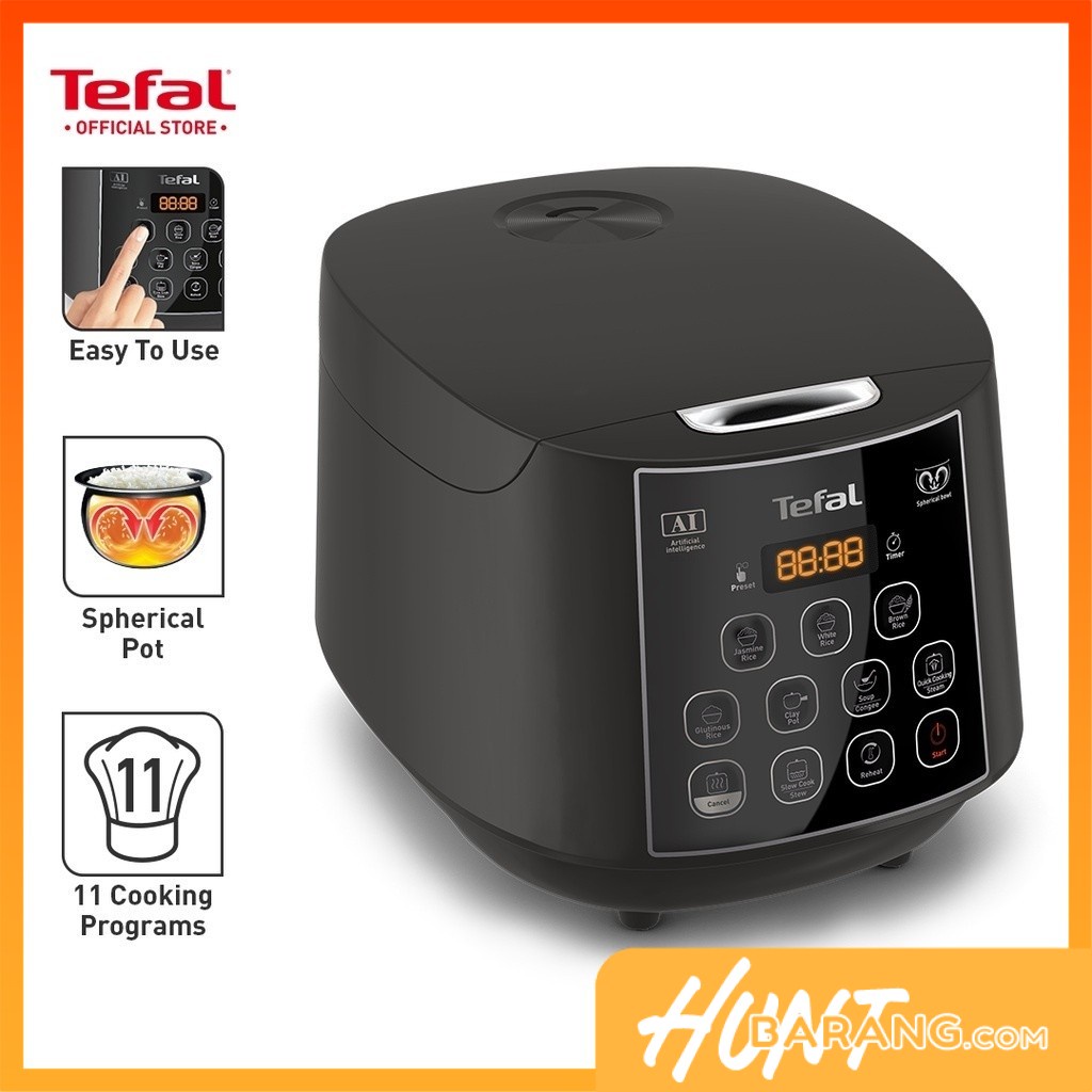 Tefal Rice Cooker Easy Rice Plus 1.8L (10 cups)(RK736B) | Shopee Malaysia