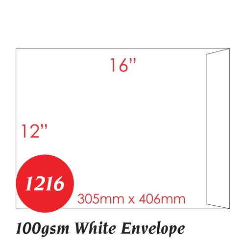 A4 White Envelope | 9x14 10x12 10x13 10x15 12x16 | A4 Envelope | Sampul ...