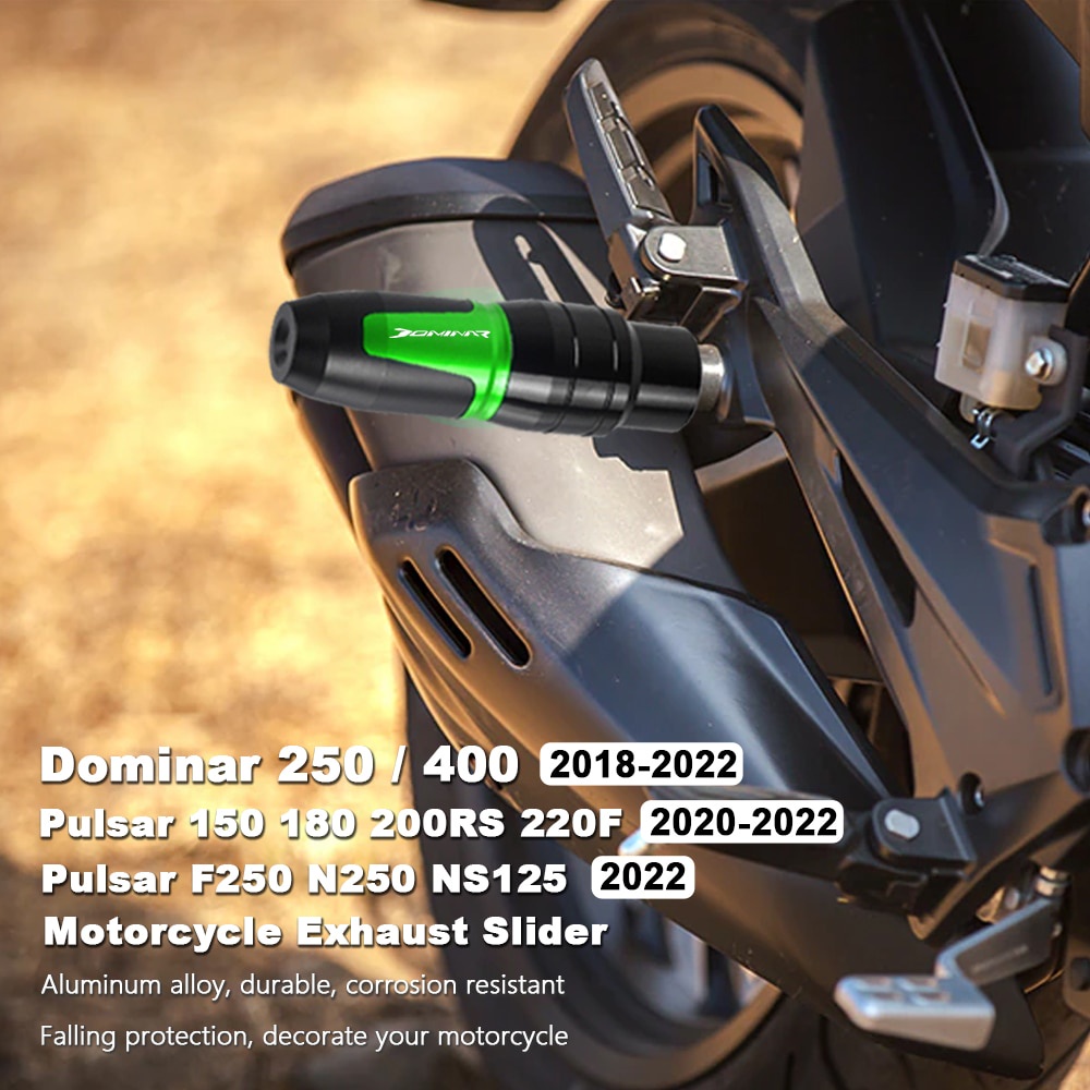 Exhaust Slider Motorcycle For Bajaj Dominar 250 400 Pulsar 200RS 150 ...