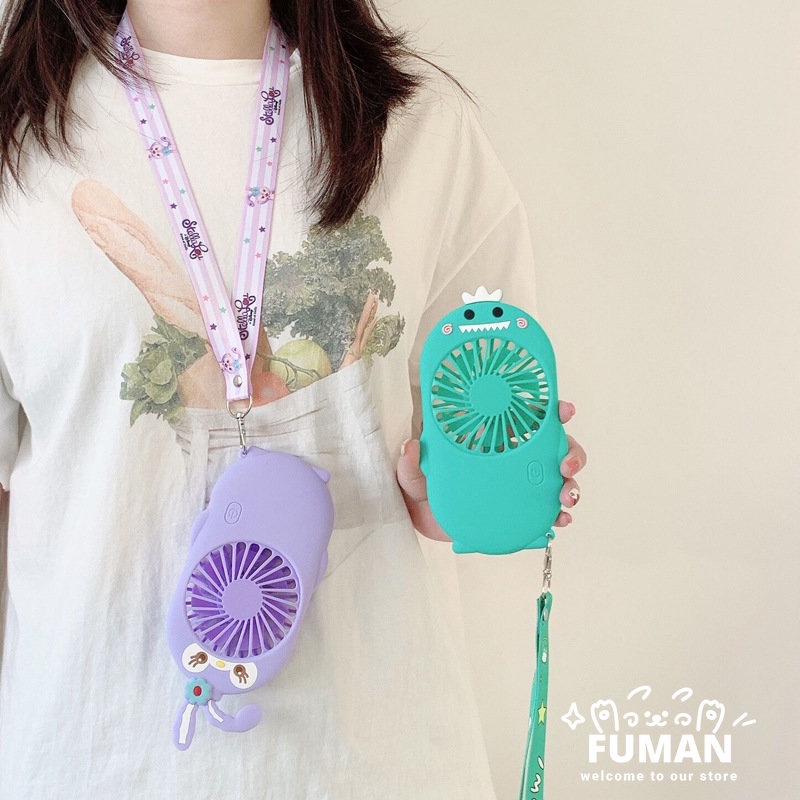 Summer Expel Heat USB Portable Rechageable Mini Handheld Fan Cute ...