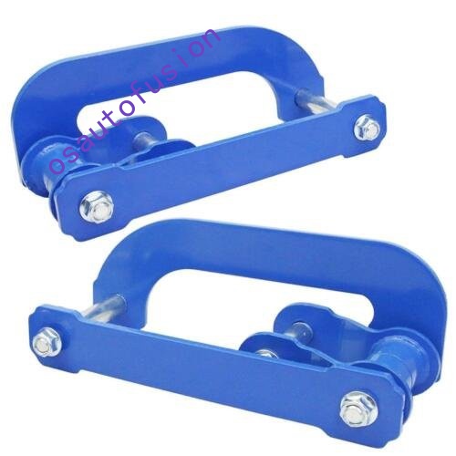 Toyota Hilux REVO 2015-ON Lift 2" Rear Comfortable Shackles Lift Kit ...