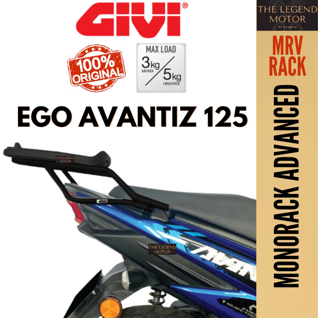 YAMAHA EGO AVANTIZ AVANTIS GIVI MRV ADVANCE MONORACK MONOLOCK MONO TECT ...