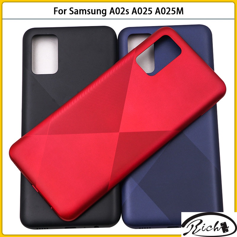 New For Samsung A02S A025 A025M Plastic Battery Back Cover A02S Rear ...