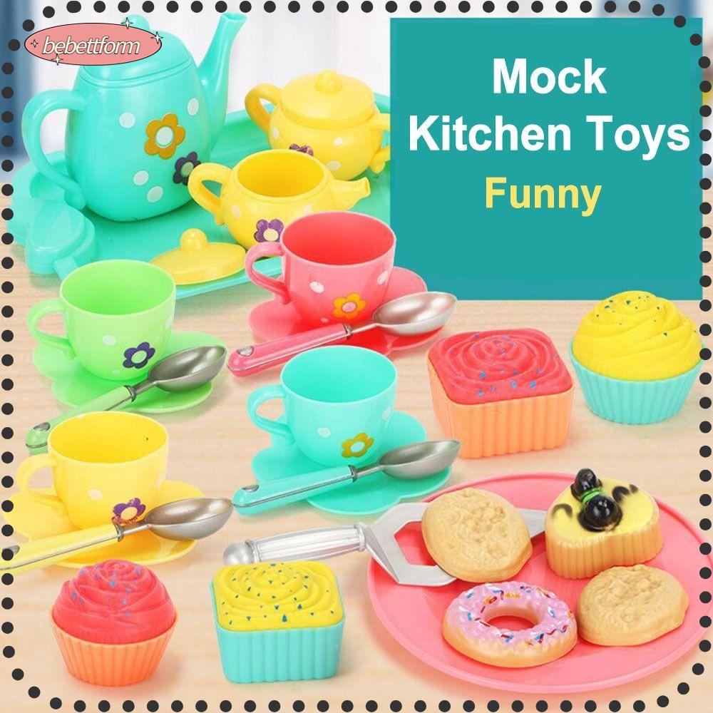 LIKE New Kids Plastic Tea Set New Design Early Education Mock Kitchen ...