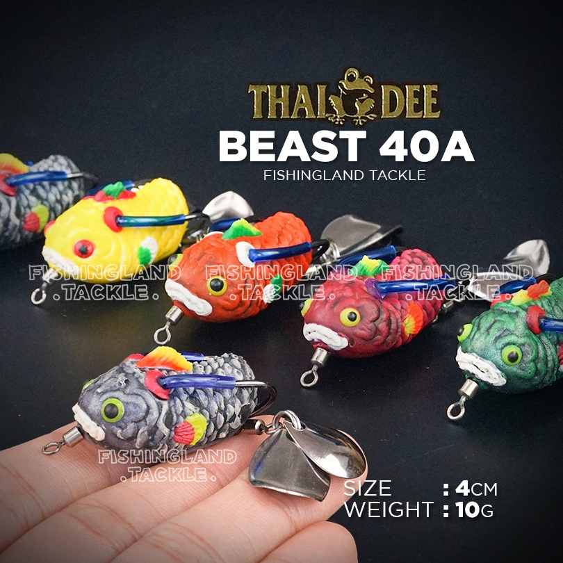 Thai Dee Beast 40A Soft Frog | 4cm 10g | Umpan Tiruan Thailand Katak ...